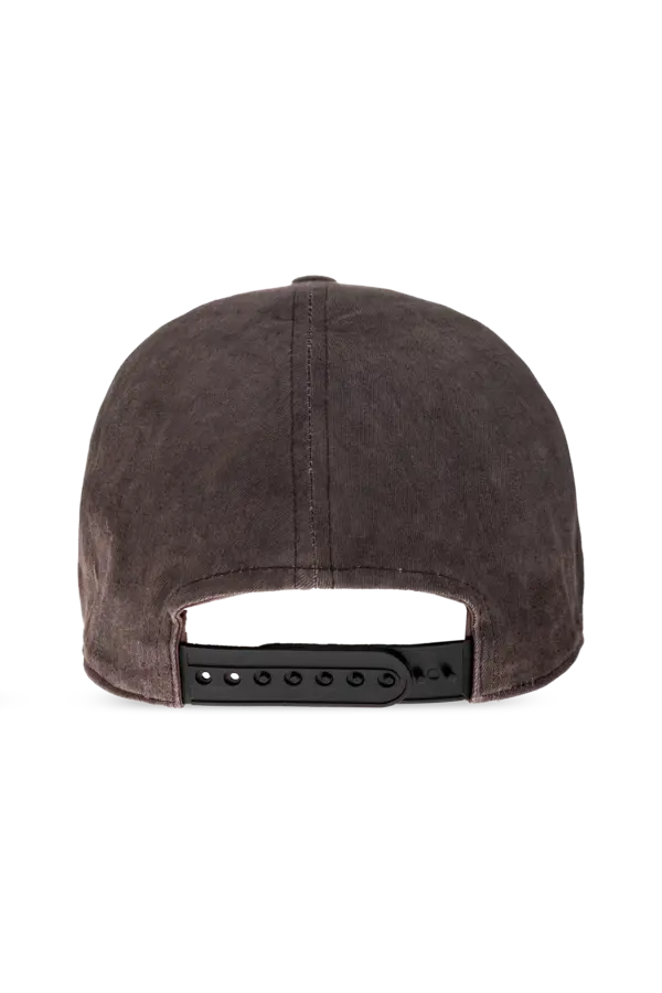 Rick Owens Gray Baseball Cap