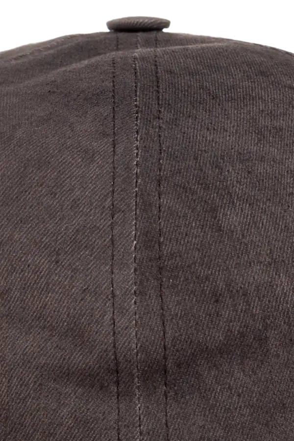 Rick Owens Gray Baseball Cap