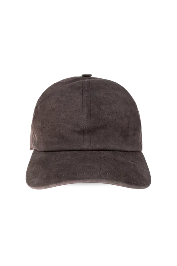 Rick Owens Cap With Visor - Grey