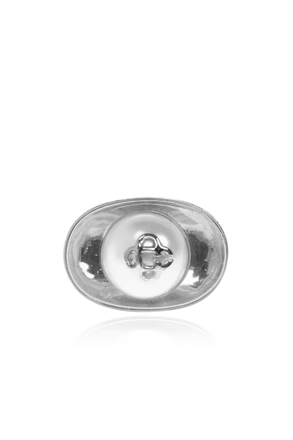 Casablanca Logo Ring - Silver