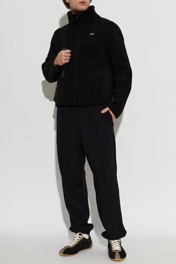 Lacoste Teddy Fleece With Stand-up Collar