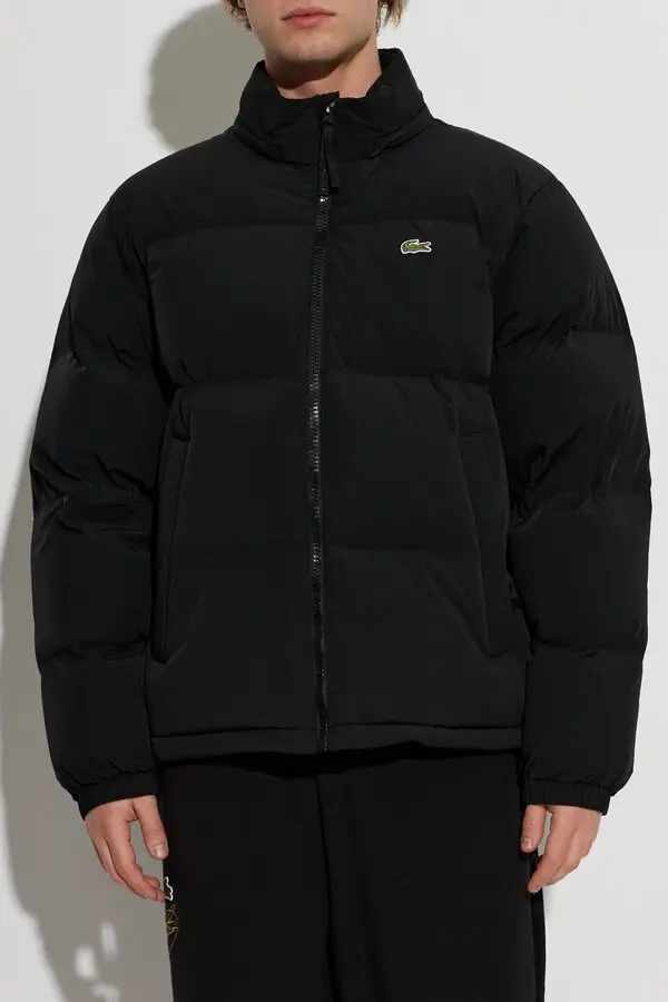 Lacoste Insulated Jacket With Stand-up Collar