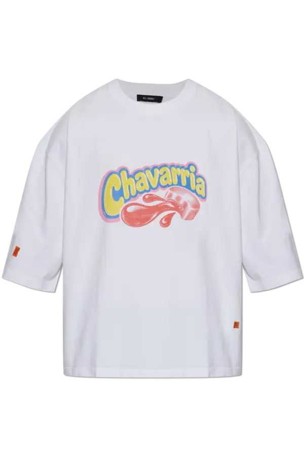 WILLY CHAVARRIA Cotton T-shirt ‘os Chavaloo Buffalo’ By