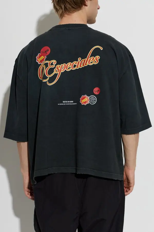 WILLY CHAVARRIA Cotton T-shirt ‘os Especial Chorizo Buffalo - Grey