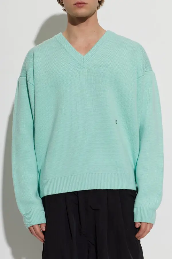 WILLY CHAVARRIA Chavarria V-neck Wool Sweater