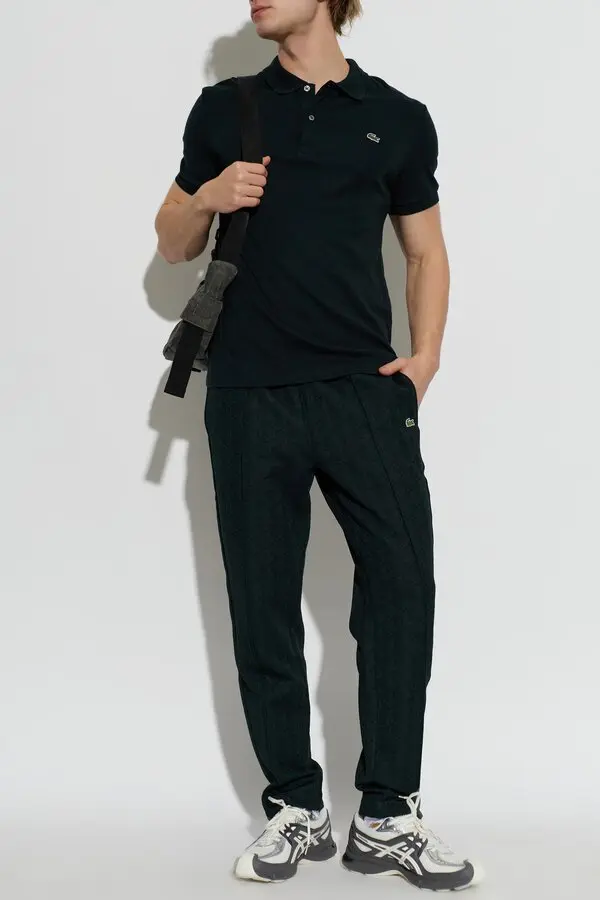 Lacoste Polo Shirt With Logo Patch - Green