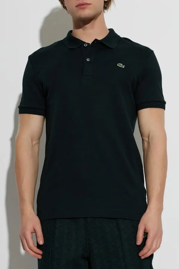 Lacoste Polo Shirt With Logo Patch - Green