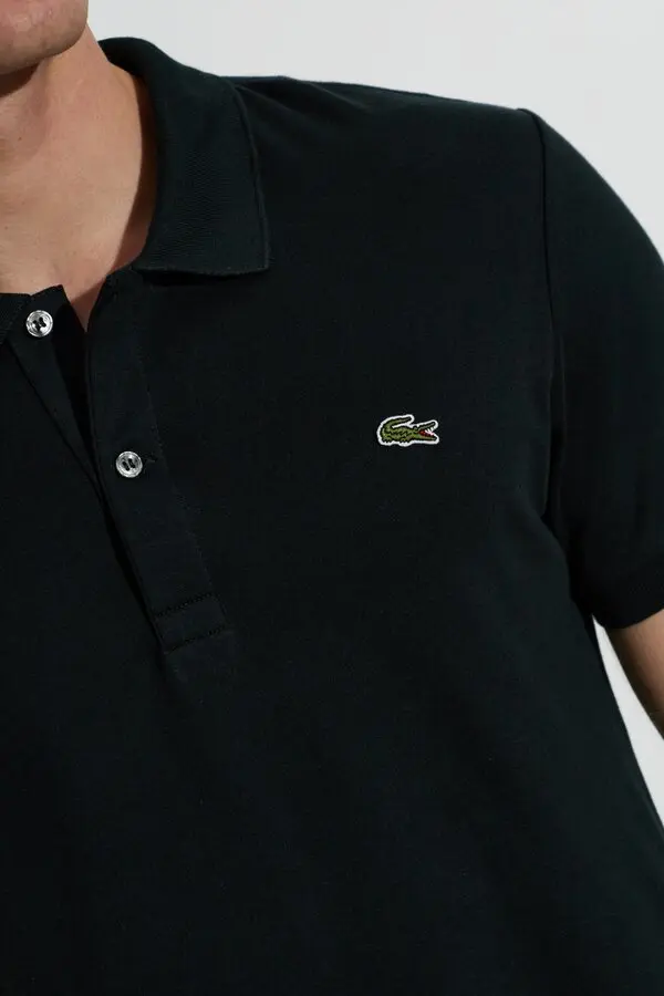 Lacoste Polo Shirt With Logo Patch - Green