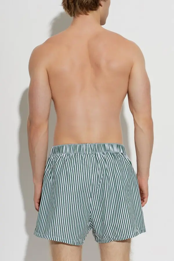Lacoste Three-pack Of Cotton Boxer Briefs