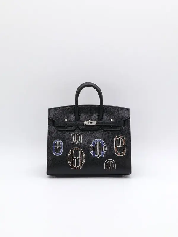 Hermès Birkin Bouclerie Moderne Chevre Palladium Hardware - Multi