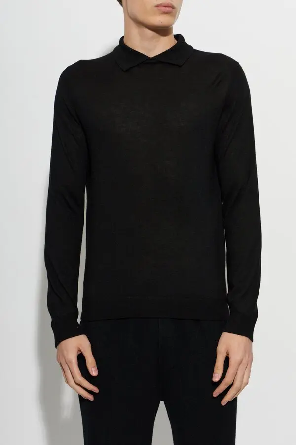LISA YANG Cashmere Polo ‘torin - Black