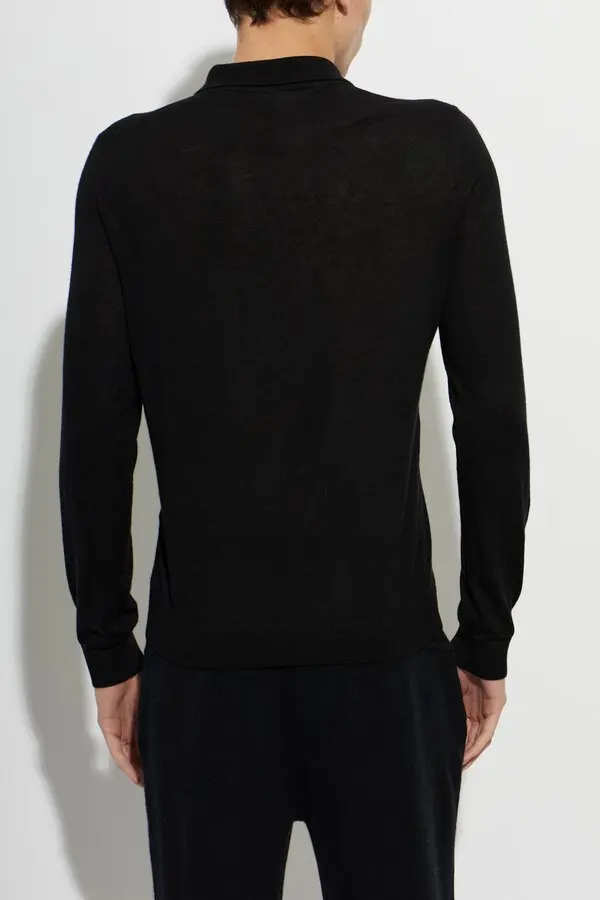 LISA YANG Cashmere Polo ‘torin - Black
