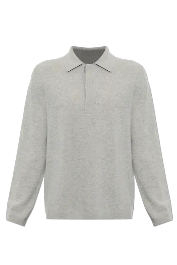 LISA YANG Cashmere Polo ‘emil - Grey