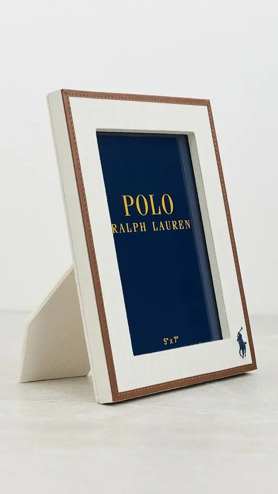 Polo Ralph Lauren Polo Icon Picture Frame 5x7 - Cream