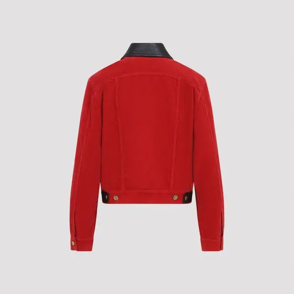 Versace Denim Garment-dyed Jacket