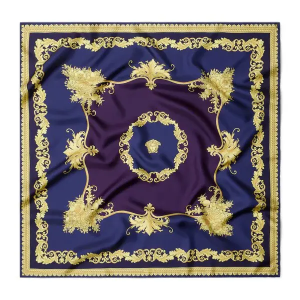 Versace Foulard 90x90 - Blue