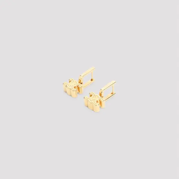 Celine Chunky Triomphe Earrings