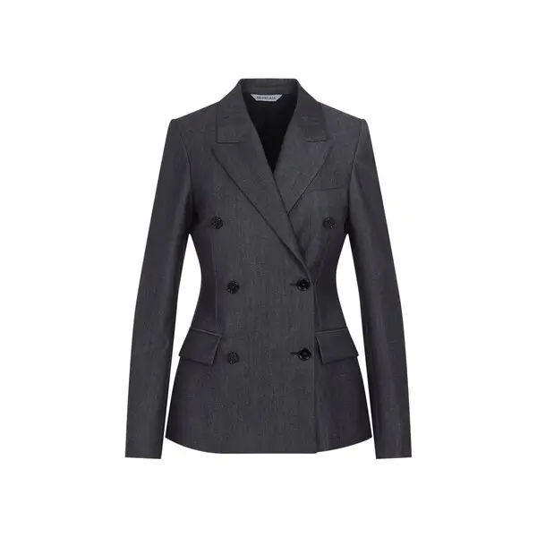 Balenciaga Db Tailored Jacket - Blue