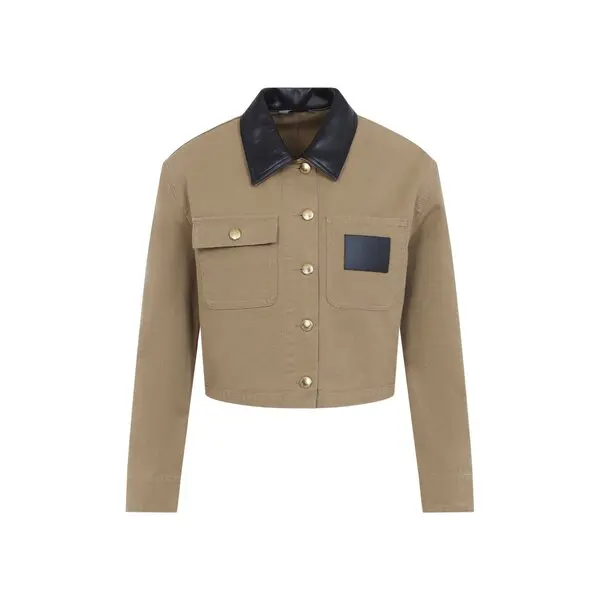 Balenciaga Cropped Wrkwr Jacket