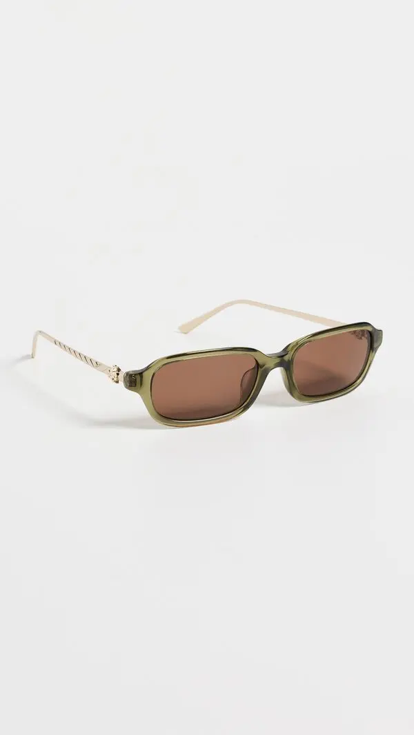 Tory Burch 0ty7243u Sunglasses - Olive