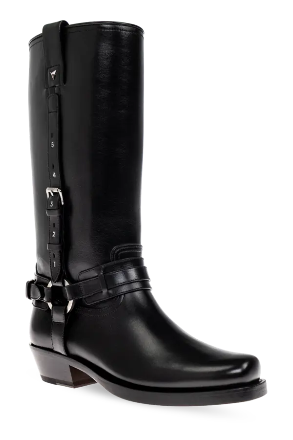 Fendi Leather Knee-high Boots ‘hrabia’ By
