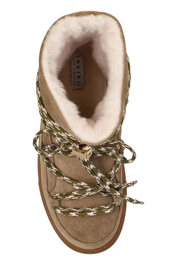 Inuikii Suede Double Tie’ Snow Boots