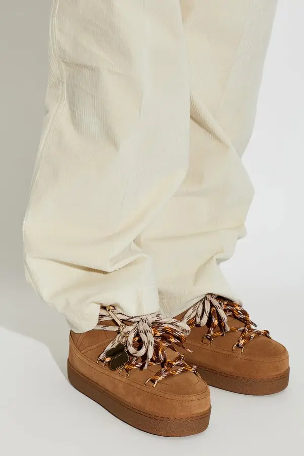 Inuikii Platform Snow Boots ‘quilted Suede