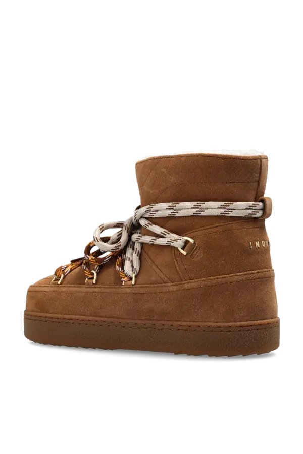 Inuikii Platform Snow Boots ‘quilted Suede