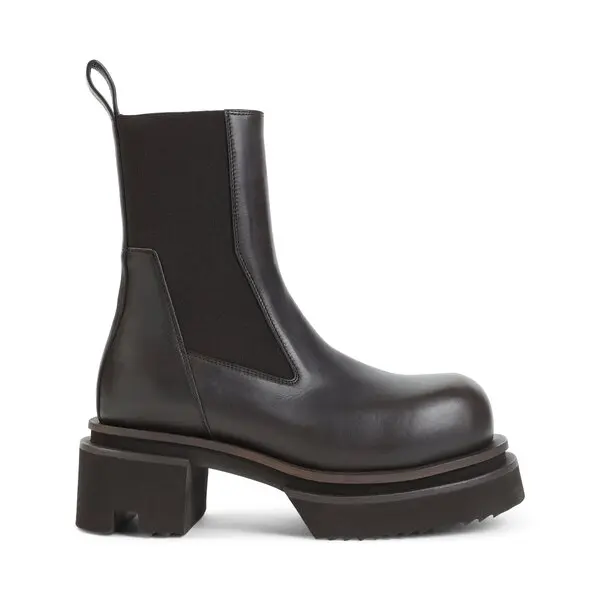 Rick Owens Beatle Bogun Boots - Red