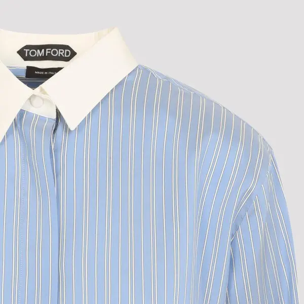 TOM FORD Striped Silk Shirt