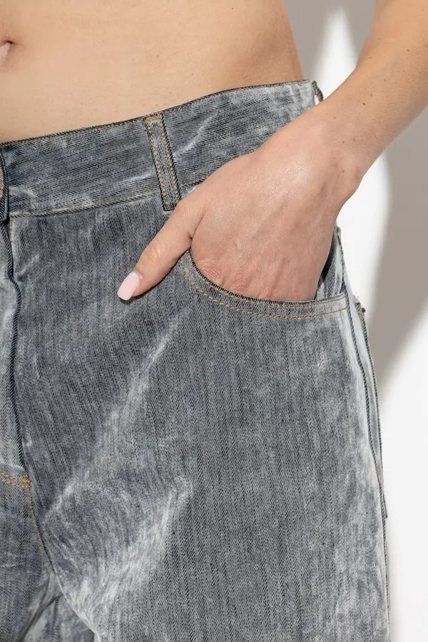 FORTE_FORTE Velvet-finish Jeans