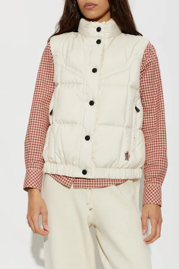 Moncler Doucy Down Vest - Cream