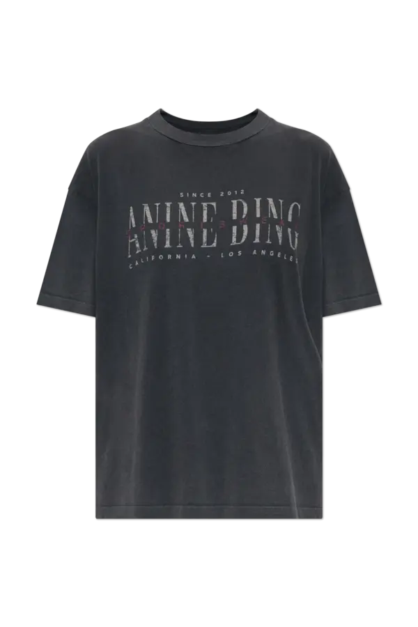 ANINE BING Cade T-shirt By - Black
