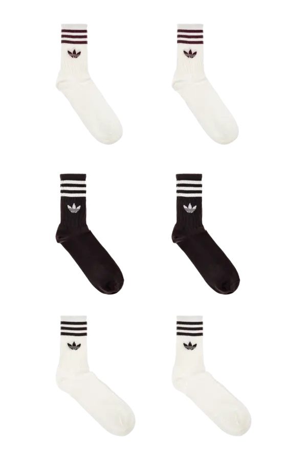 ADIDAS ORIGINALS 3-pack Logo Socks
