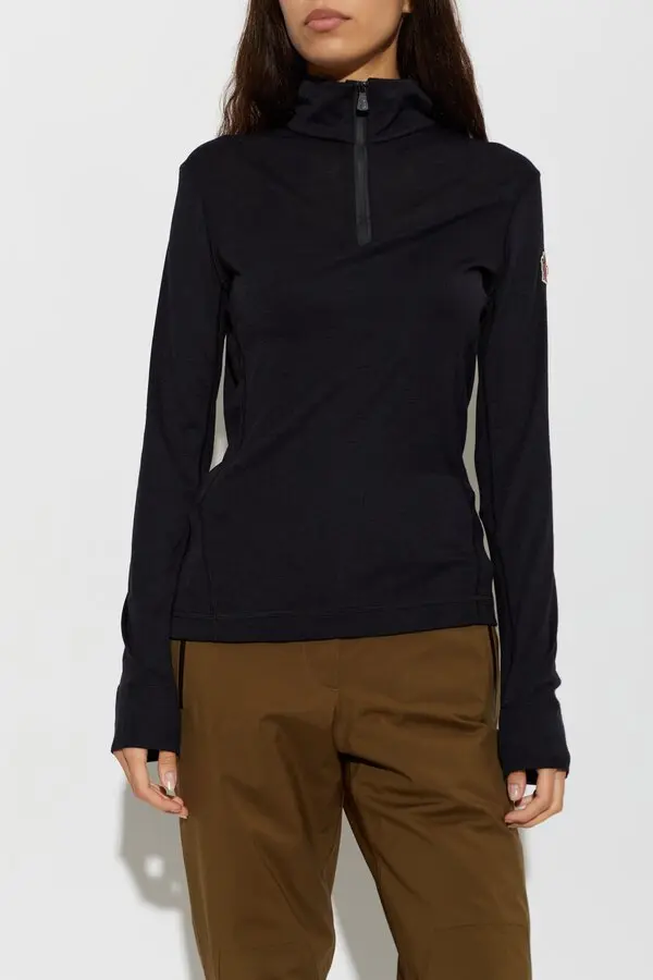 Moncler Performance & Style Thermal Top - Black