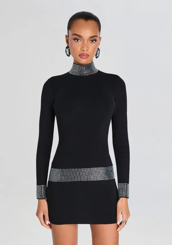 Retrofete Naema Embellished Knit Dress