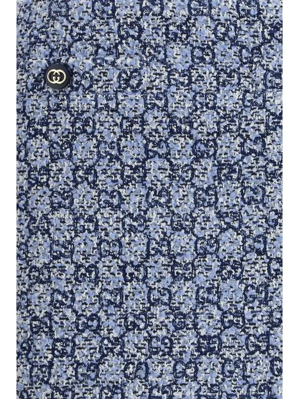 Gucci Gg Tweed Skirt
