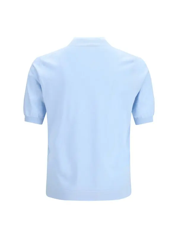 Prada Short-sleeve Cotton Sweater