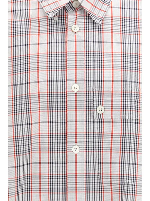 Thom Browne Check Shirt With Tartan Pattern - Multicolor