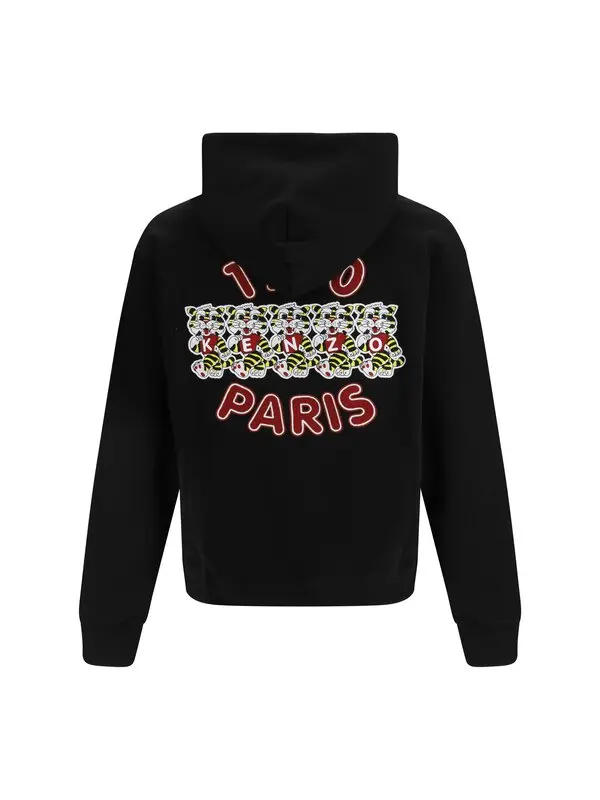 Kenzo Cotton Hoodei Wild Tiger