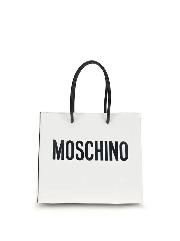 Moschino Leather Bag - White