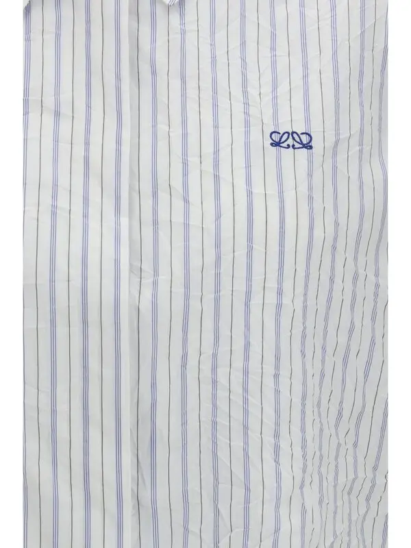 Loewe Short-sleeved Striped Shirt - White