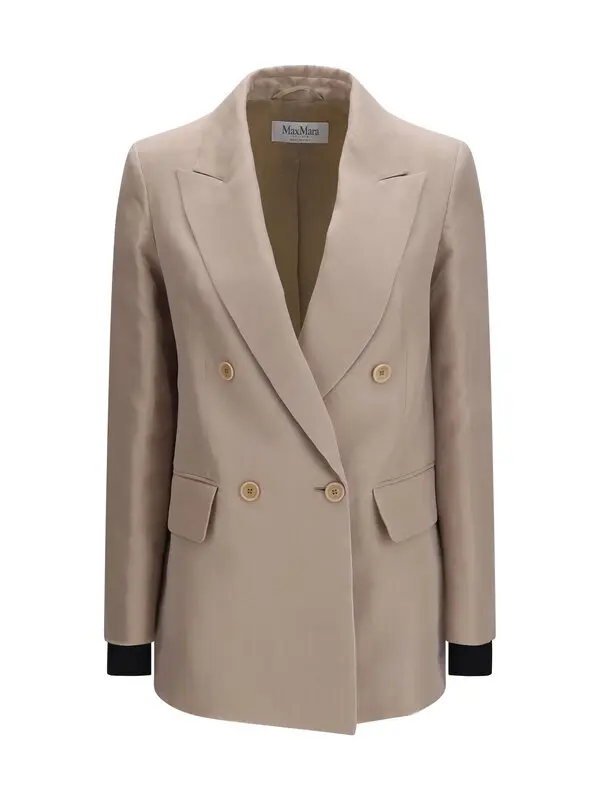 Max Mara Feltro Silk Blazer