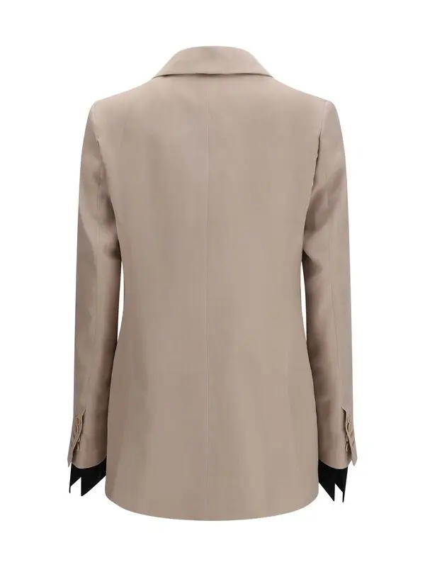 Max Mara Feltro Silk Blazer