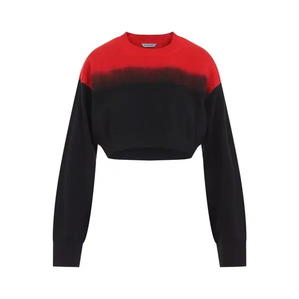 Balenciaga Crewneck Sweater - Black