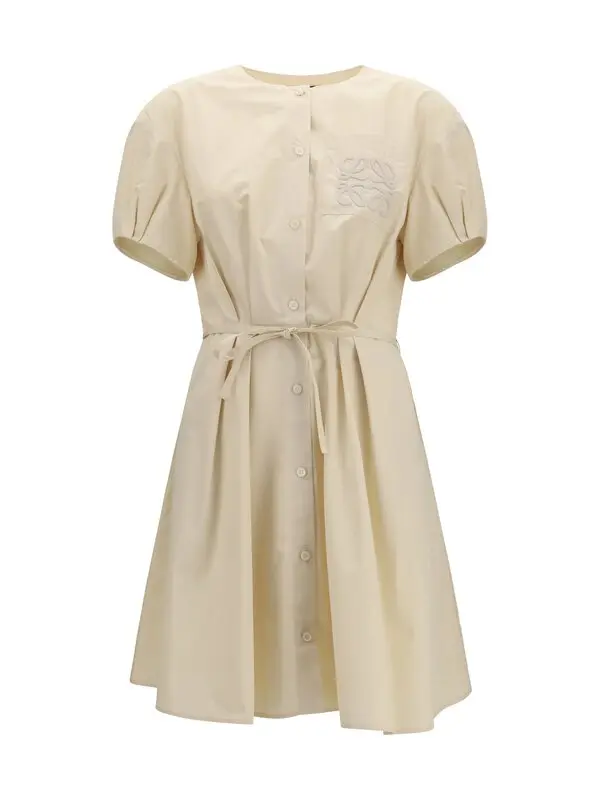 Loewe Lightweight Cotton Poplin Dress