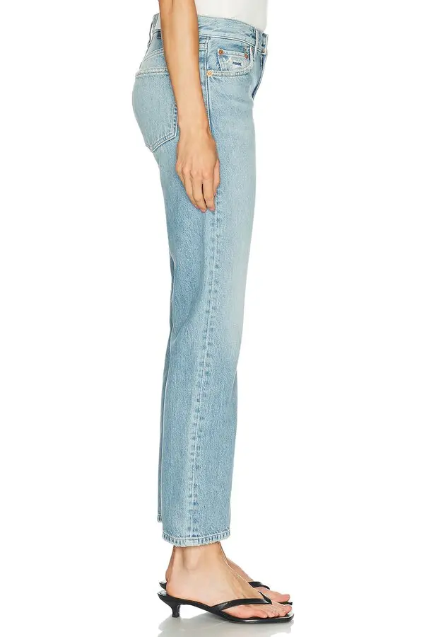 RE/DONE Blondie Straight Leg Jeans In Blue