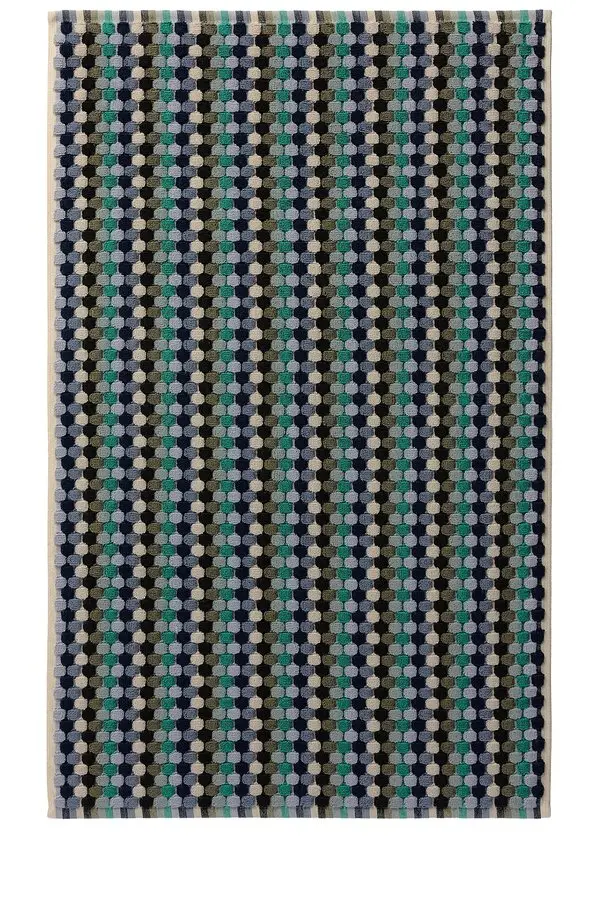PARACHUTE Organic Mosaic Bath Tub Mat In Multi - Cool Multi