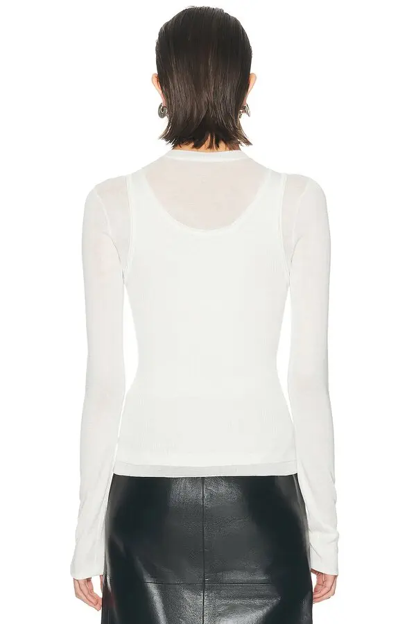 EAVES Wei Layered Crewneck