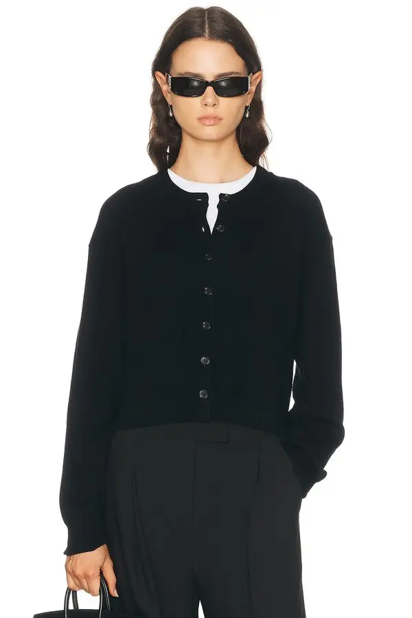 EAVES Marrion Cardigan - Black